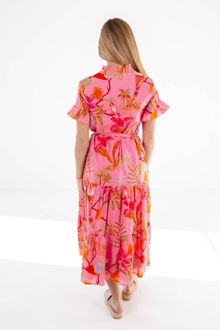 The Playa Button Up Midi Dress – J.Marie Collections
