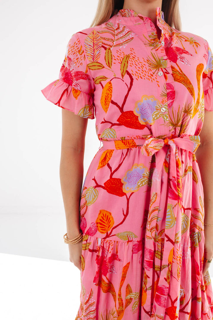 The Playa Button Up Midi Dress – J.Marie Collections